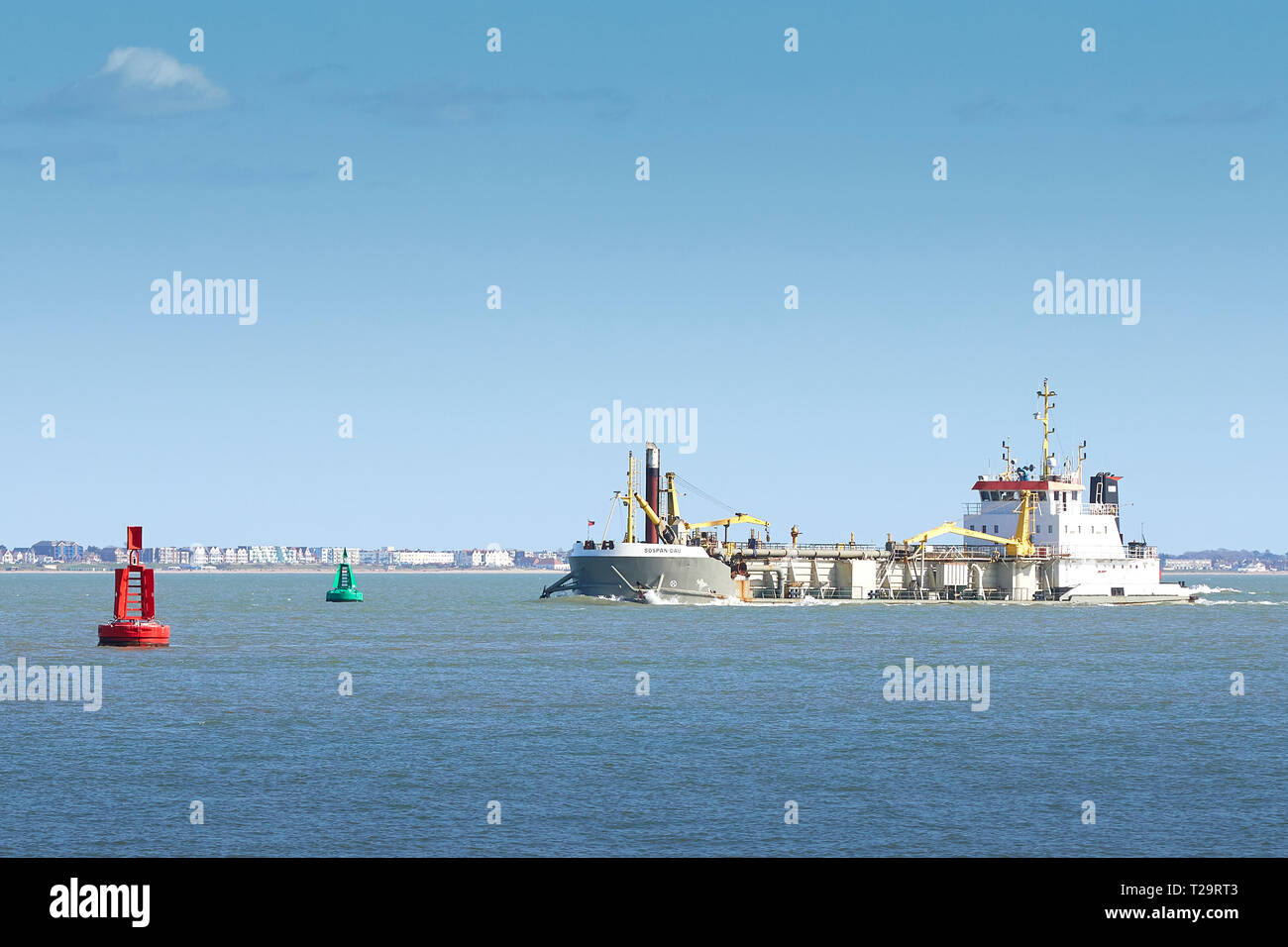 Dredger ship hi-res stock photography and images - Alamy
