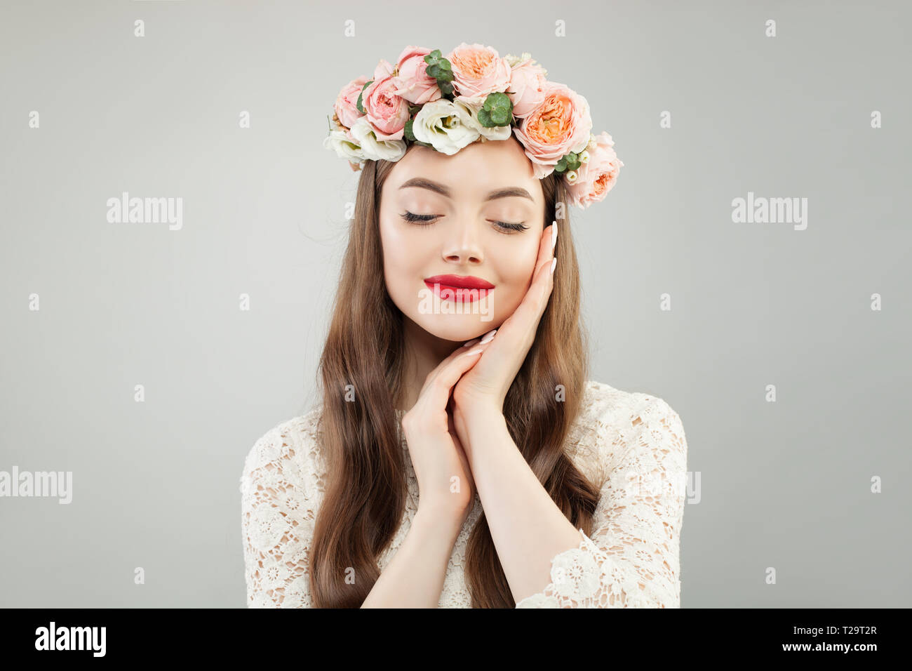 Relaxing model hi-res stock photography and images - Alamy