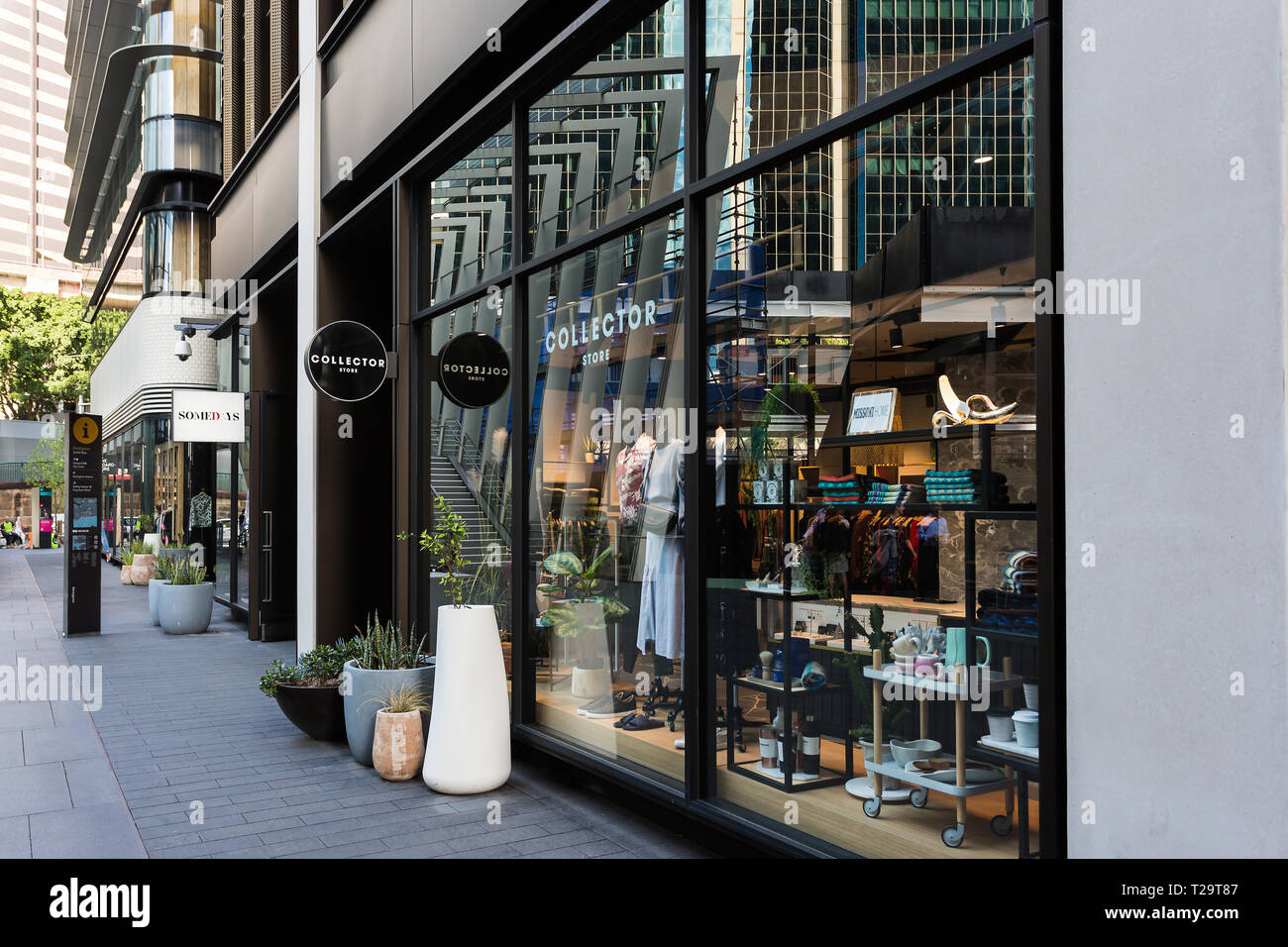 The Collector Store along the streets of Barangaroo. This retail shop ...