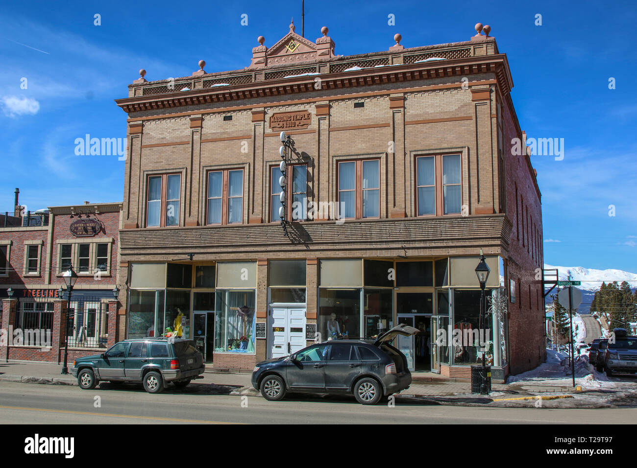 Historic buildings in Leadville Colorado Stock Photo - Alamy