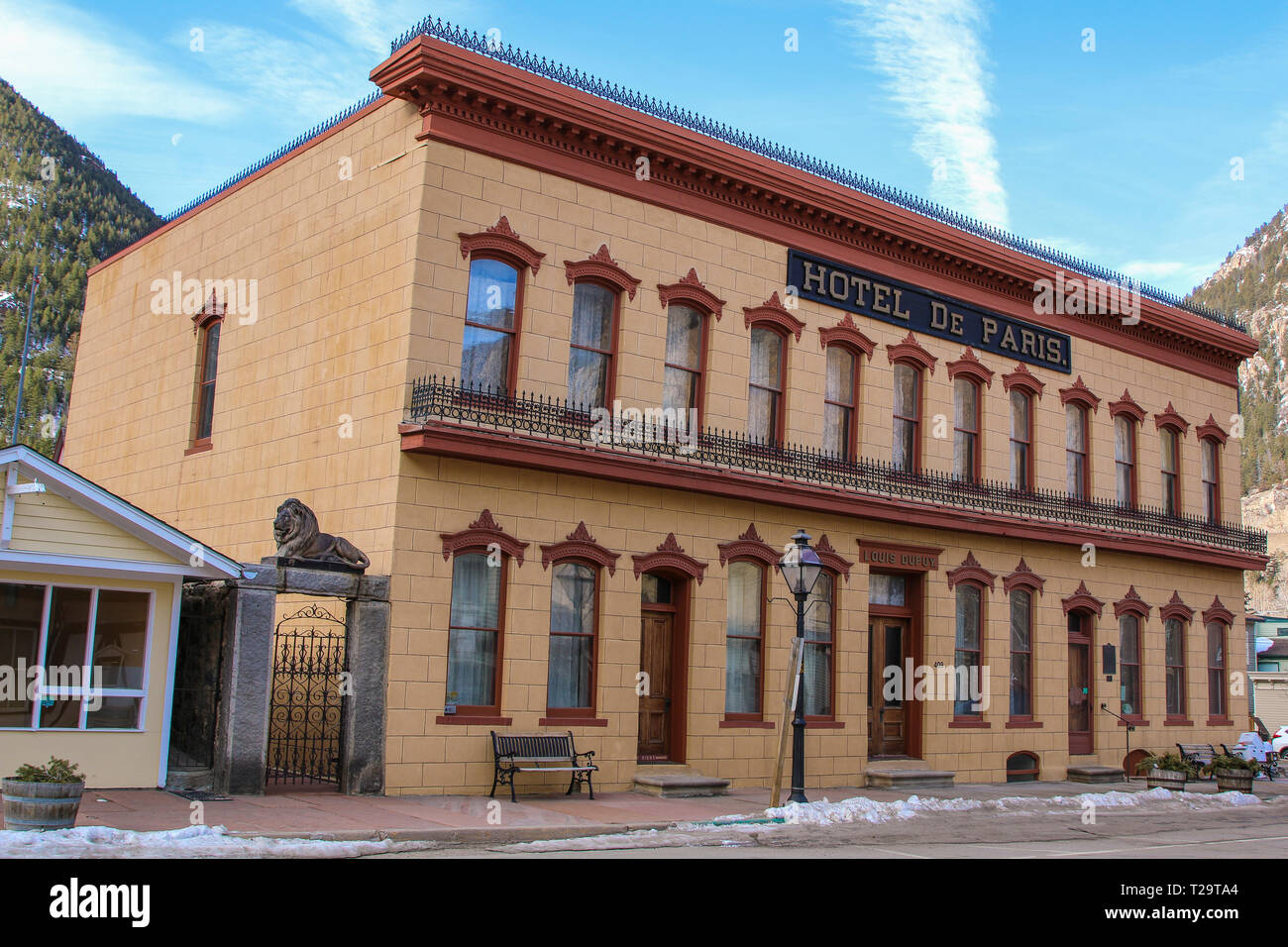 Old west silver mining town colorado hi-res stock photography and ...