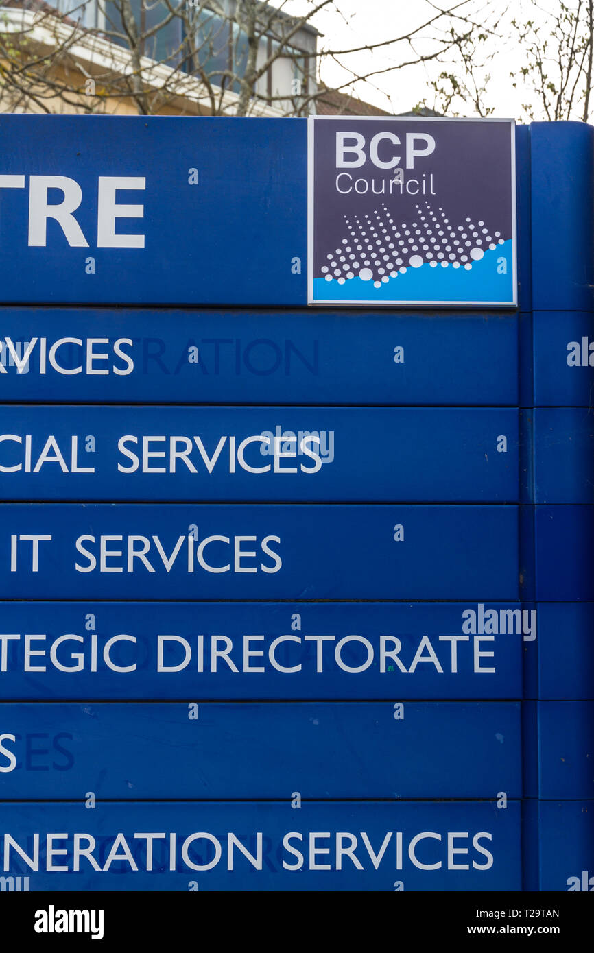 Bcp council sign hi-res stock photography and images - Alamy
