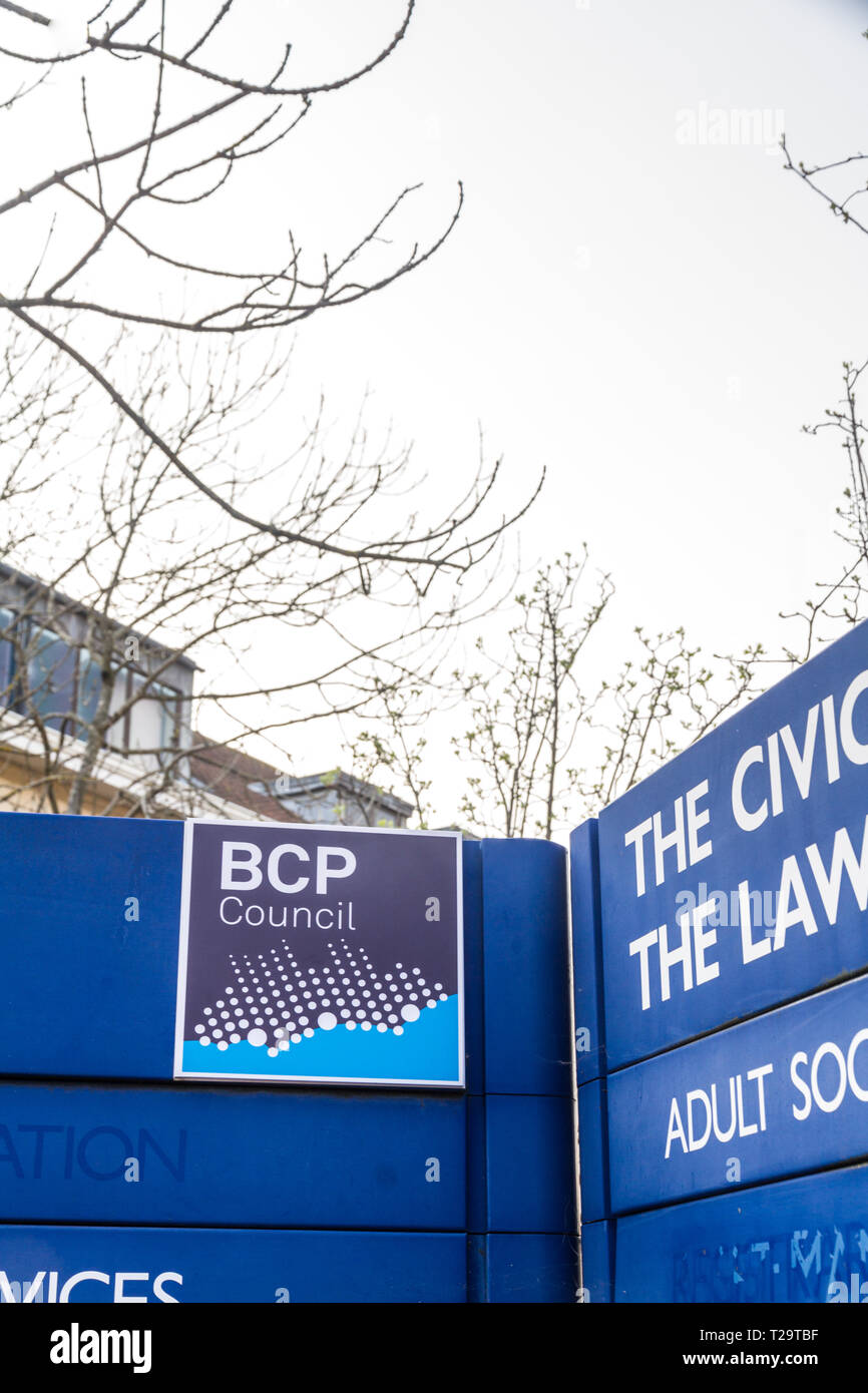 Bcp council sign hi-res stock photography and images - Alamy