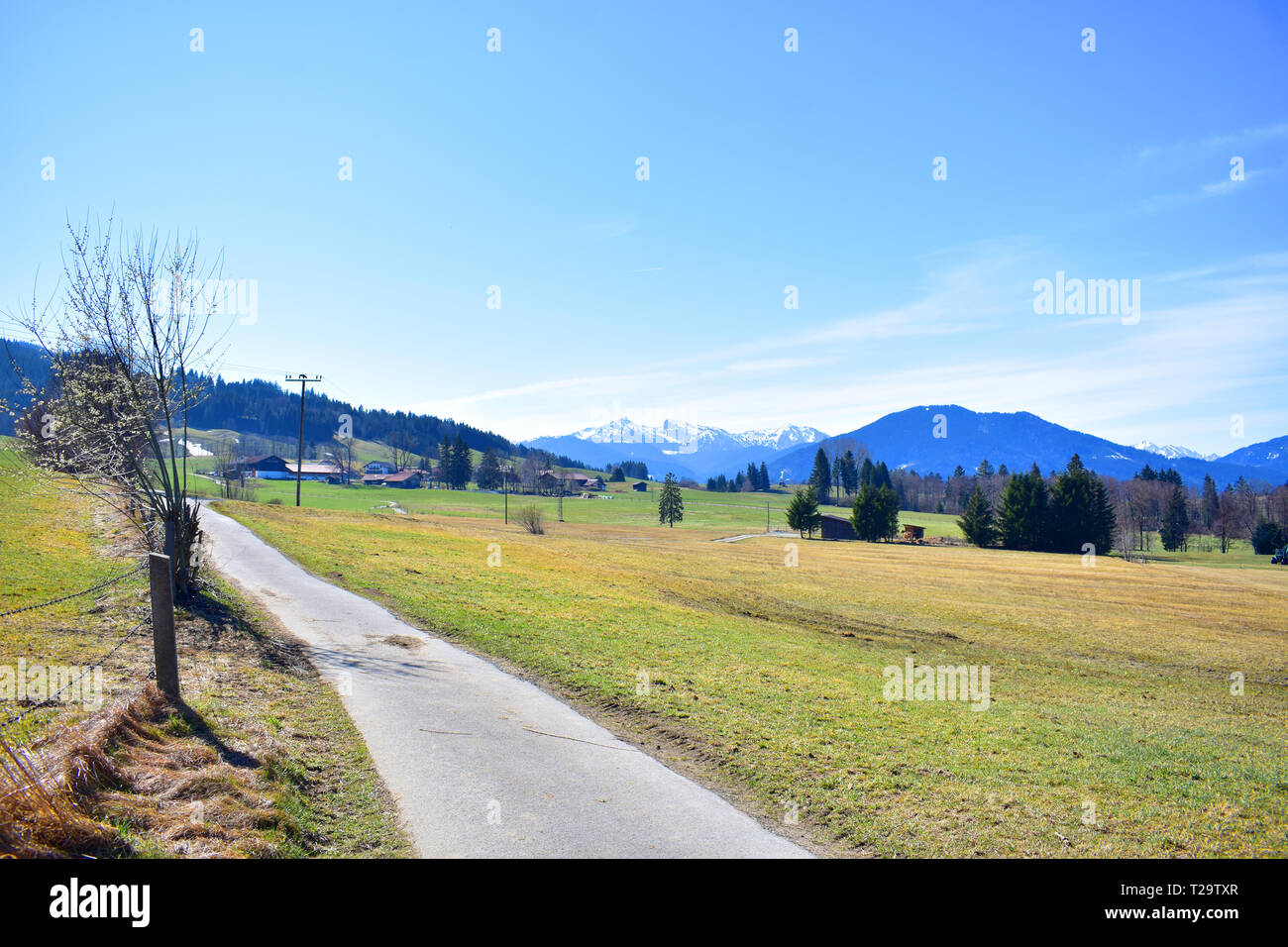 Panoramic photo bavarian mountains hi-res stock photography and images ...