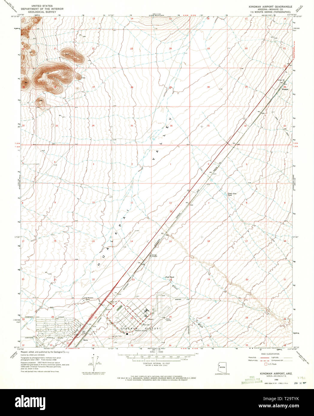 Arizona airport map hi-res stock photography and images - Alamy