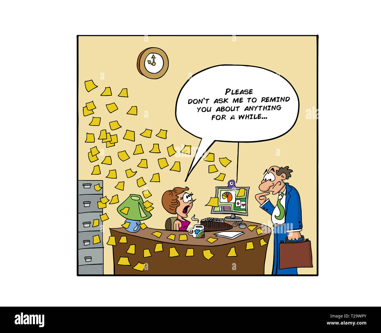 Memory cartoon funny High Resolution Stock Photography and Images - Alamy