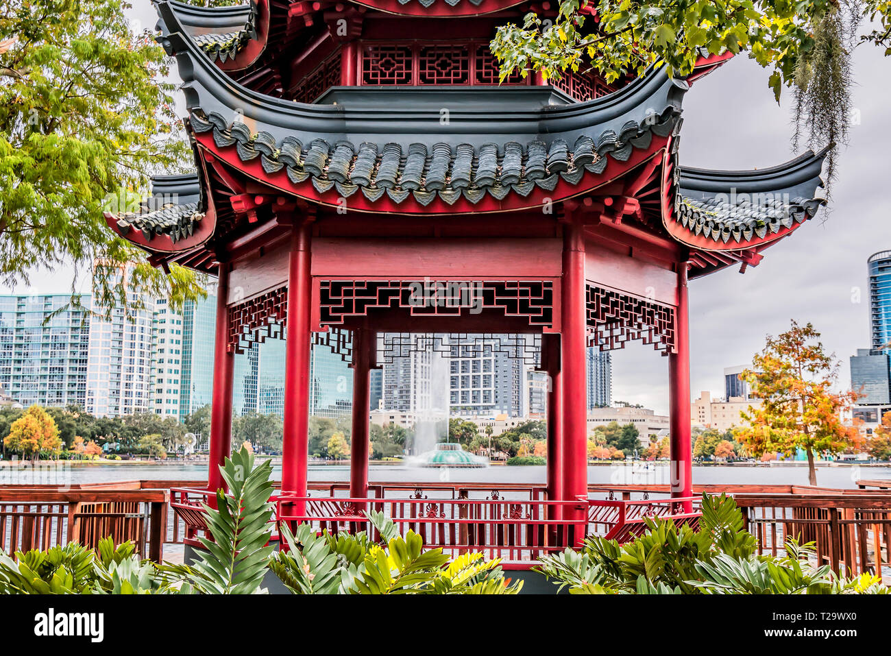 ORLANDO, FLORIDA, USA - DECEMBER, 2018: Beautiful Chinese Bodega at ...