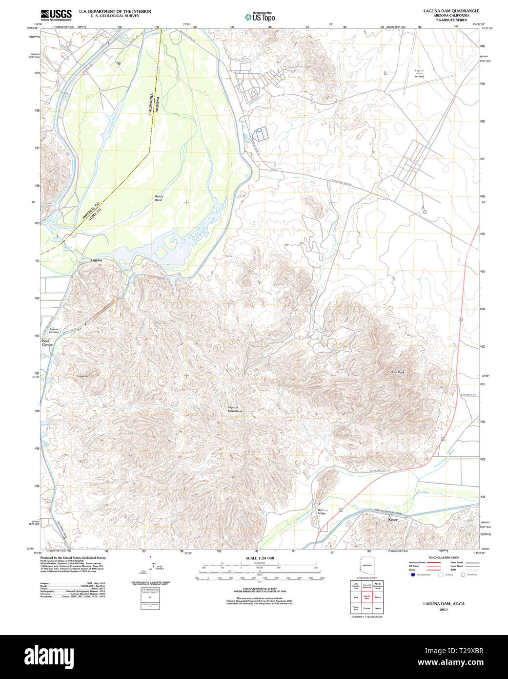 Laguna dam hi-res stock photography and images - Alamy