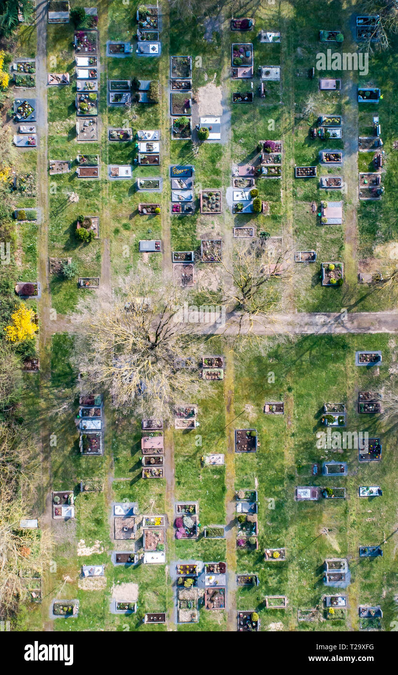 Aerial graveyard germany hi-res stock photography and images - Alamy