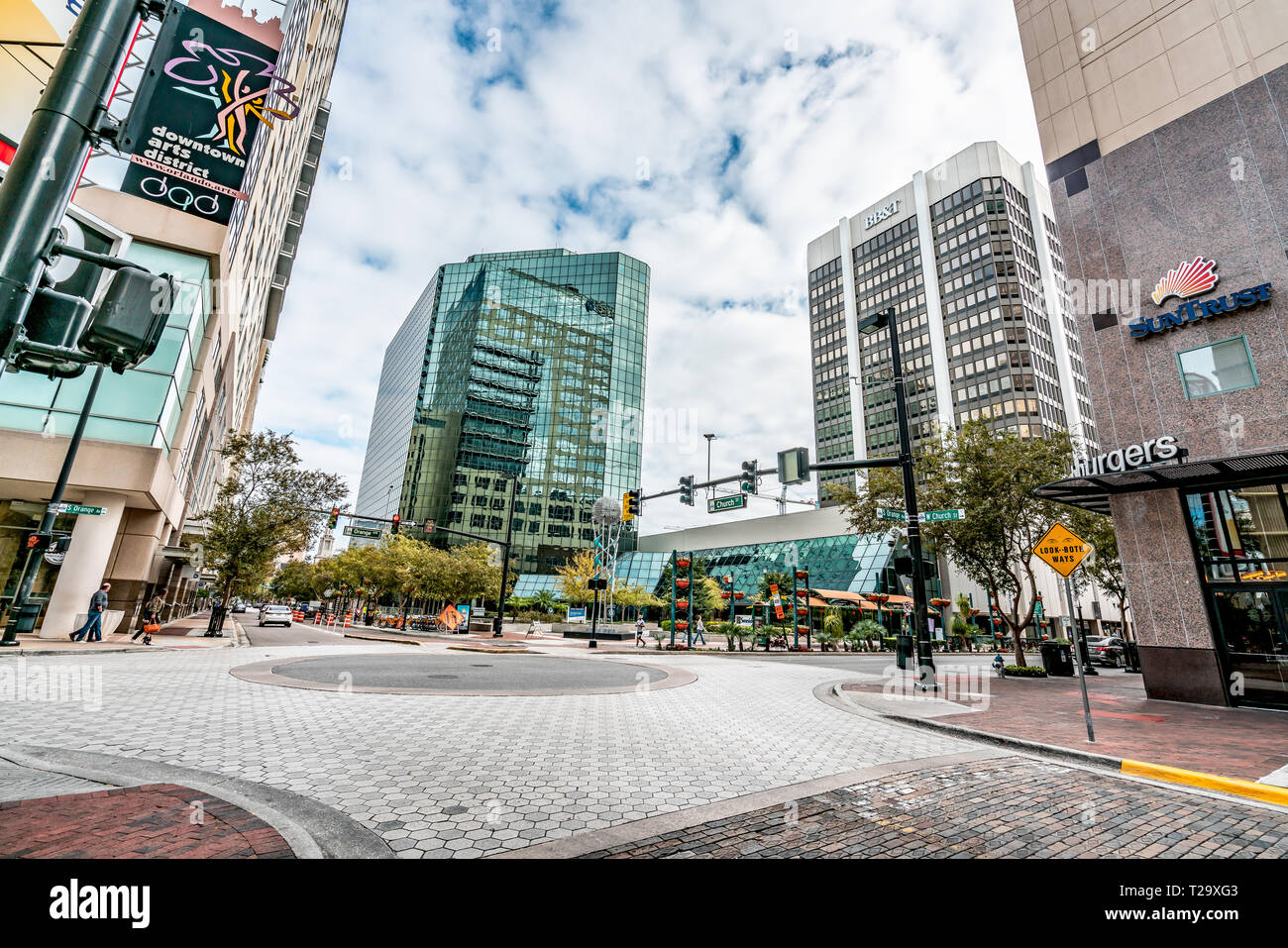 Orlando church street district hi-res stock photography and images - Alamy