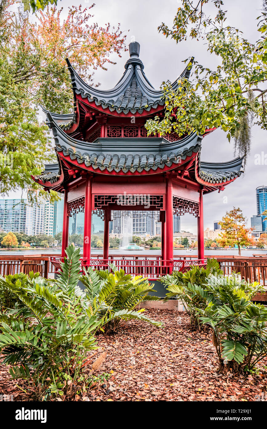 ORLANDO, FLORIDA, USA - DECEMBER, 2018: Beautiful Chinese Bodega at ...
