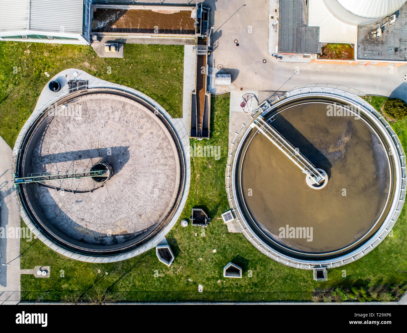 Sewage Plant, Waste Water Stock Photos & Sewage Plant, Waste Water ...