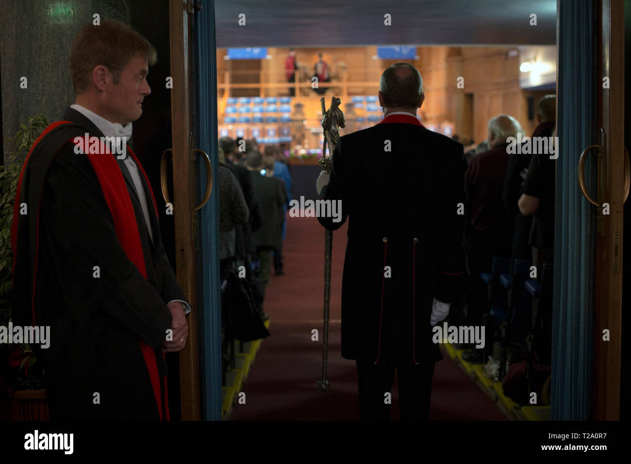 University of st andrews graduation hall hi-res stock photography and ...