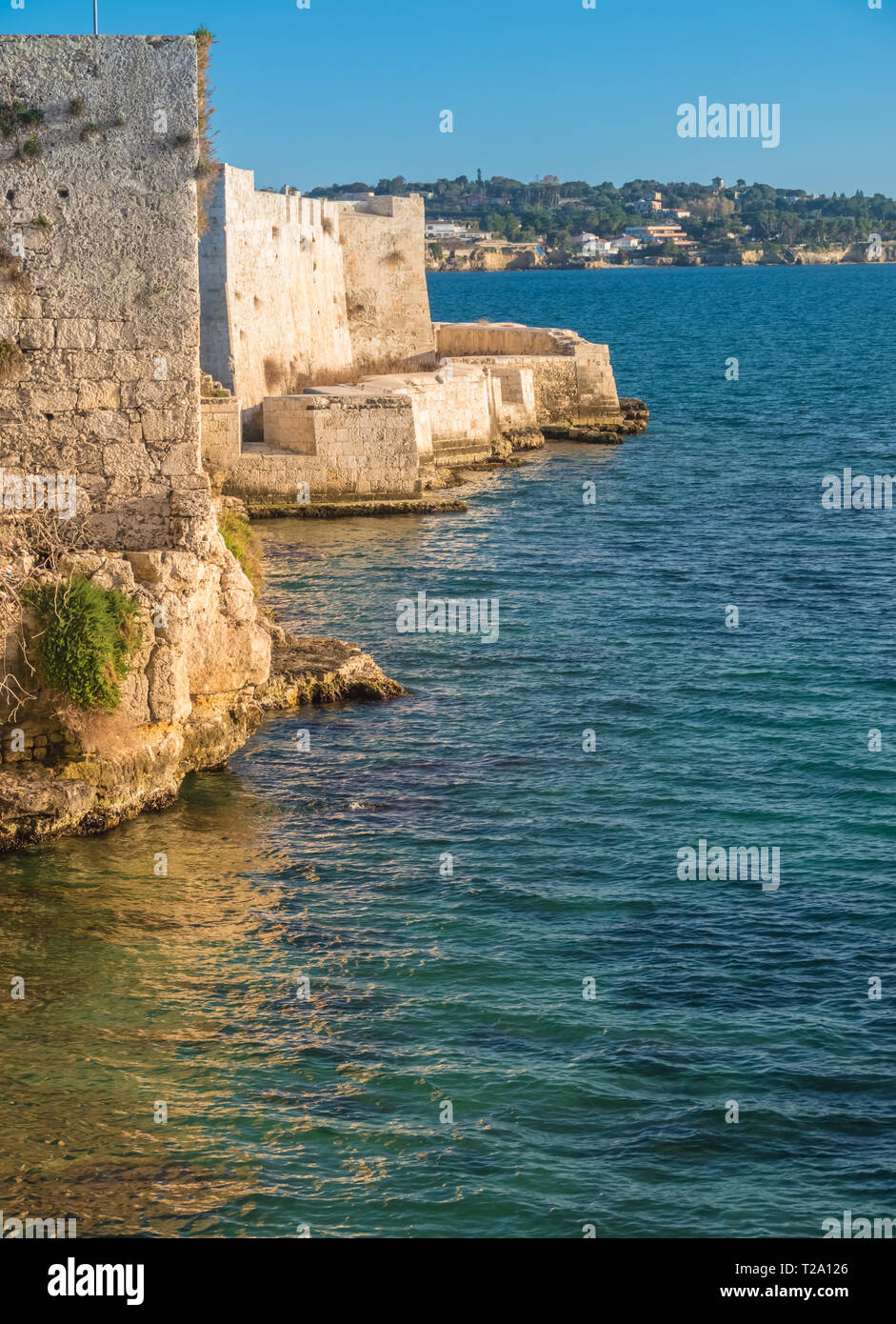 Syracuse (Siracusa), a historic city on the island of Sicily, Italy ...