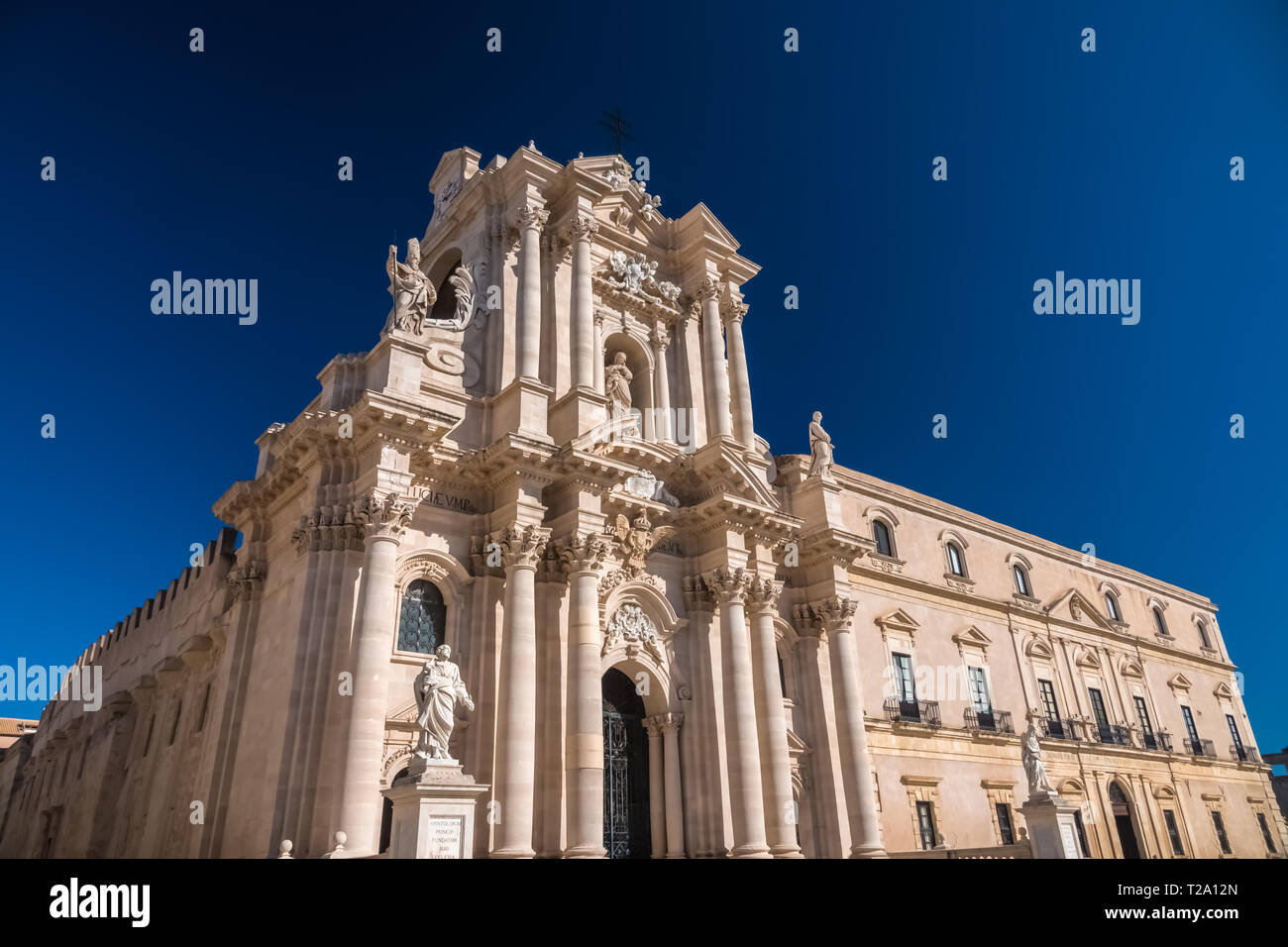 The Cathedral of Syracuse (Duomo di Siracusa), a UNESCO World Heritage ...