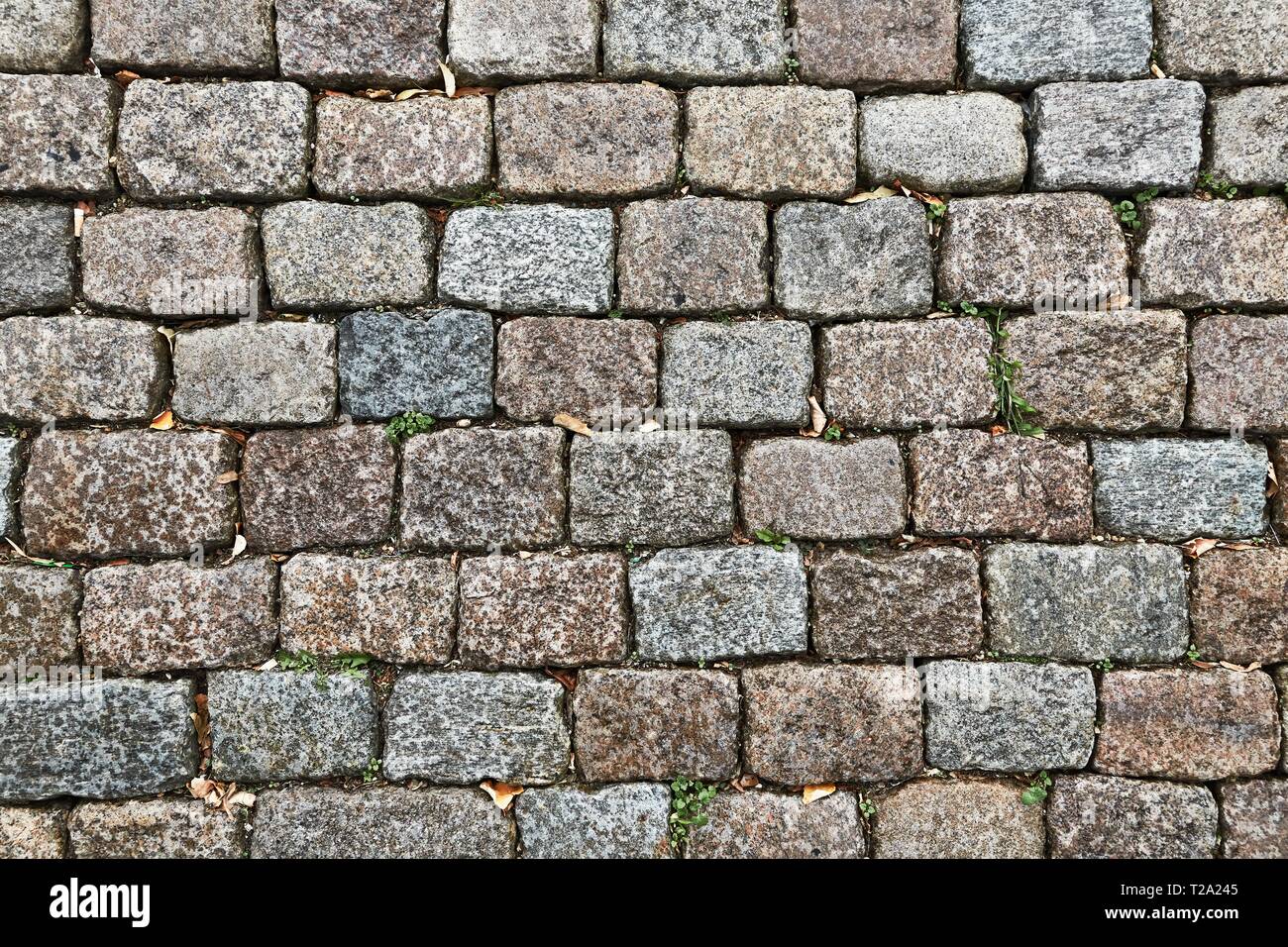 Stone Pavement Pattern Stock Photo - Alamy