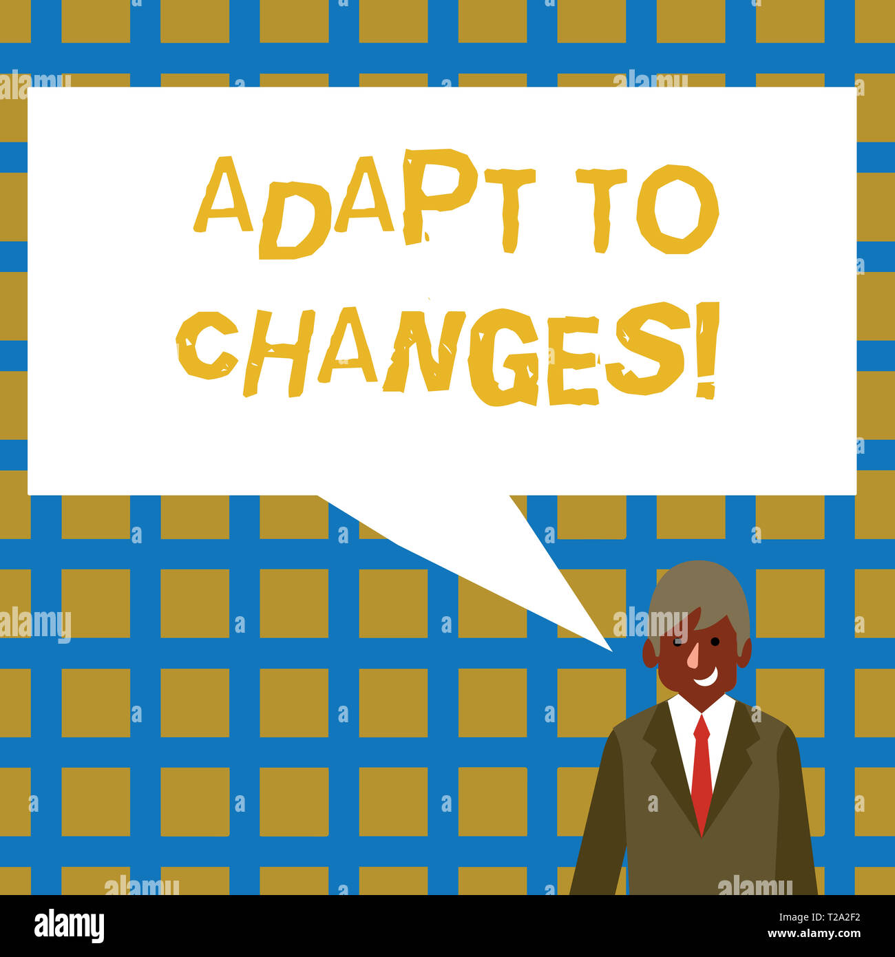 Handwriting text Adapt To Changes. Conceptual photo Innovative changes ...