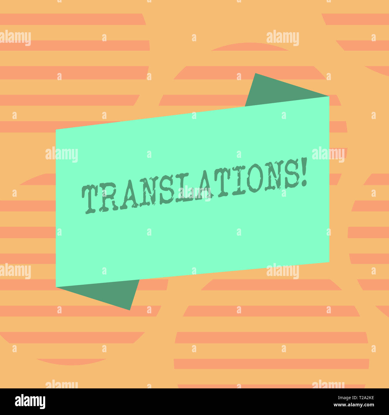 Word writing text Translations. Business photo showcasing Written or ...