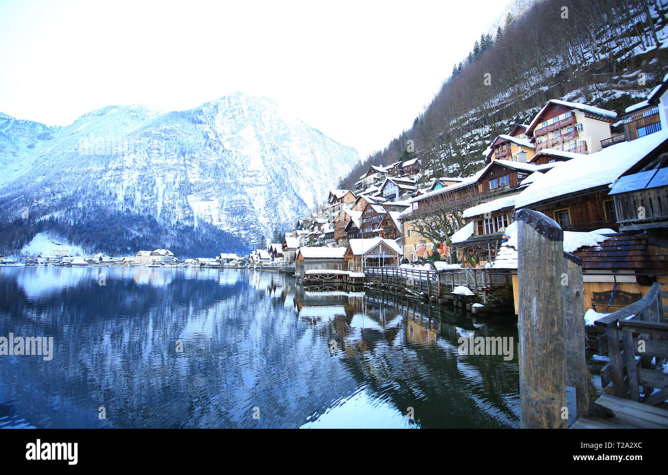 the scenes of hallstatt Stock Photo - Alamy