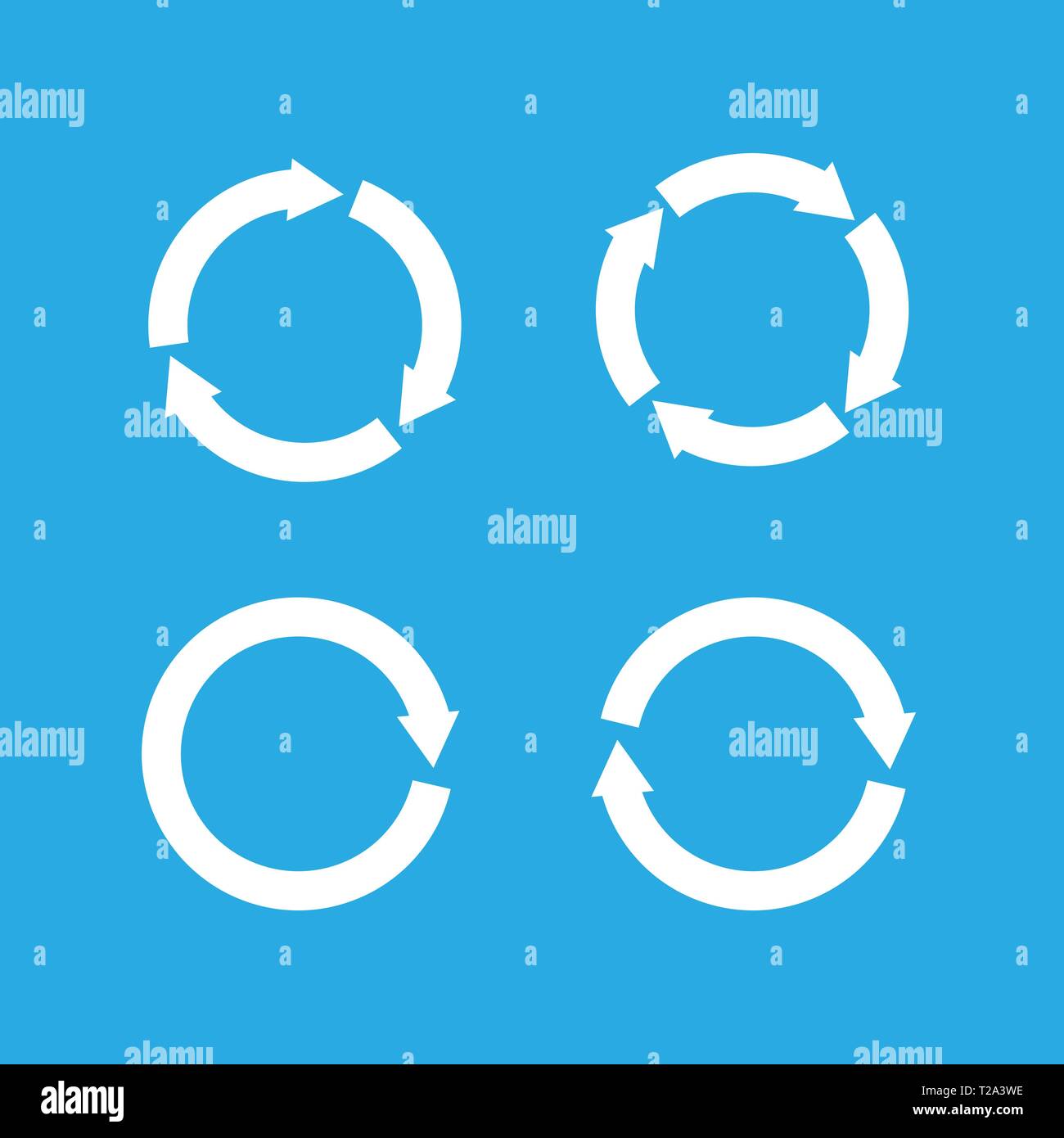 Refreshment circle arrow hi-res stock photography and images - Alamy