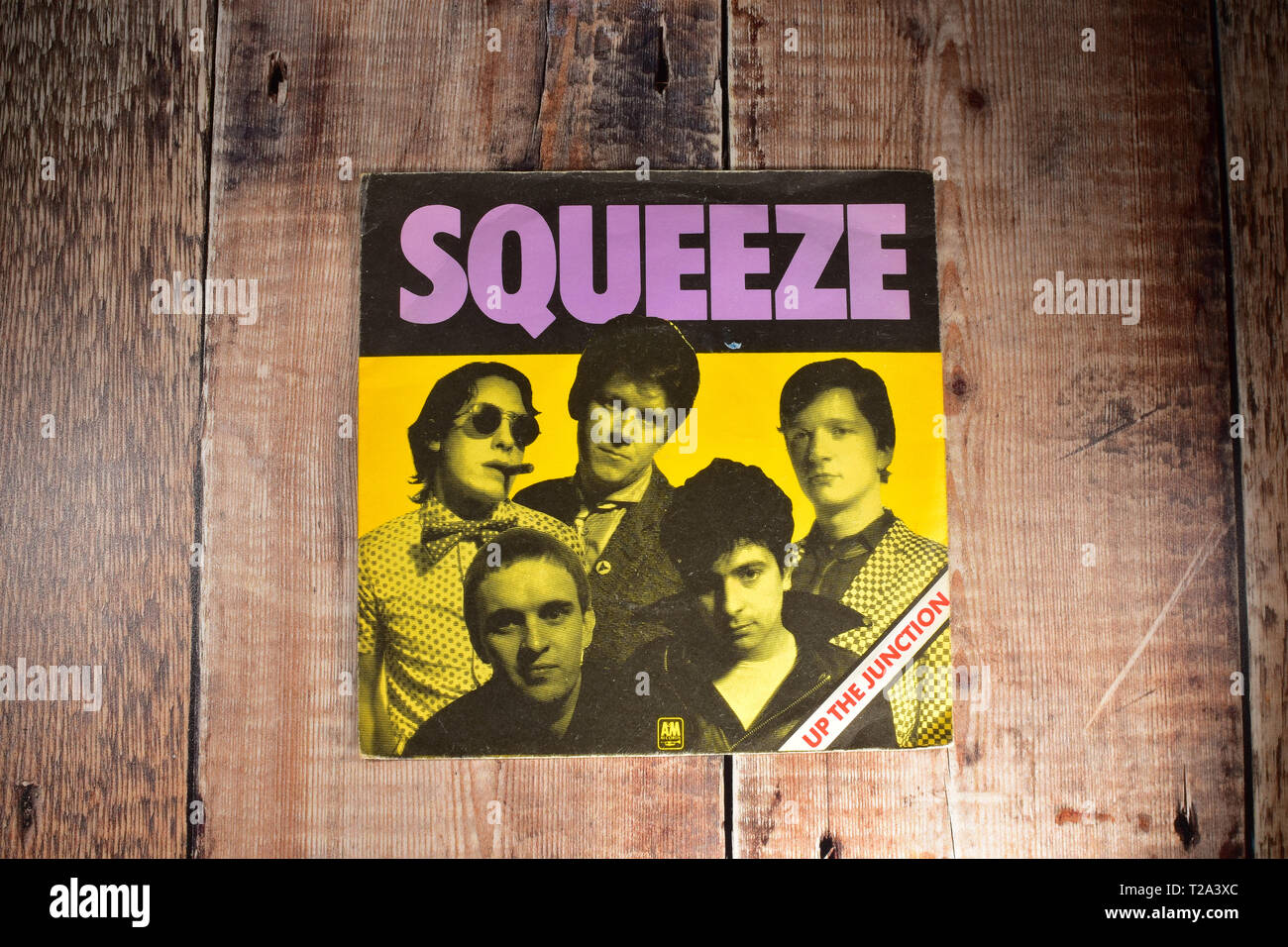 Squeeze 7inch single, Up the Junction Stock Photo - Alamy