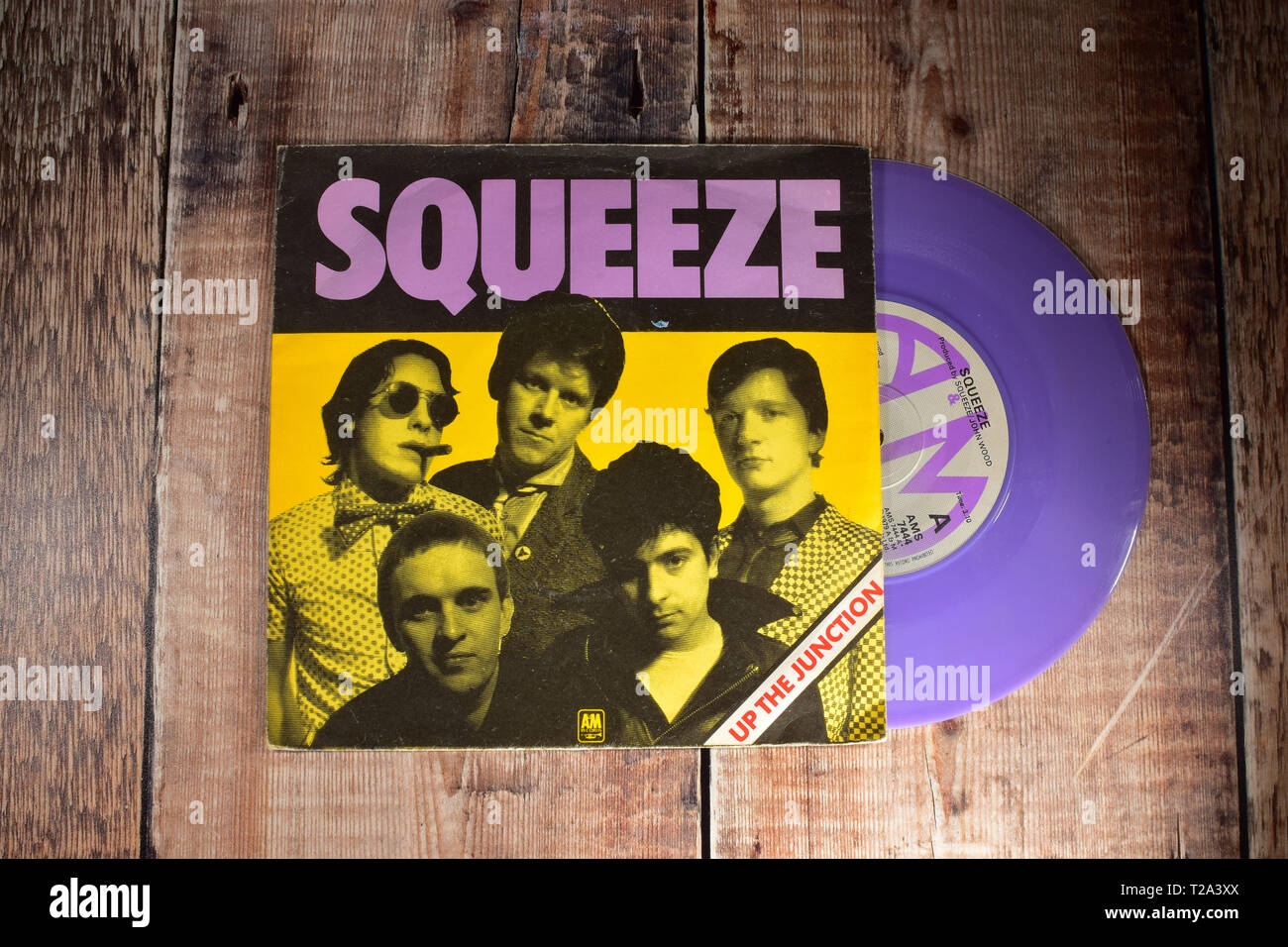 Squeeze 7inch single, Up the Junction Stock Photo - Alamy
