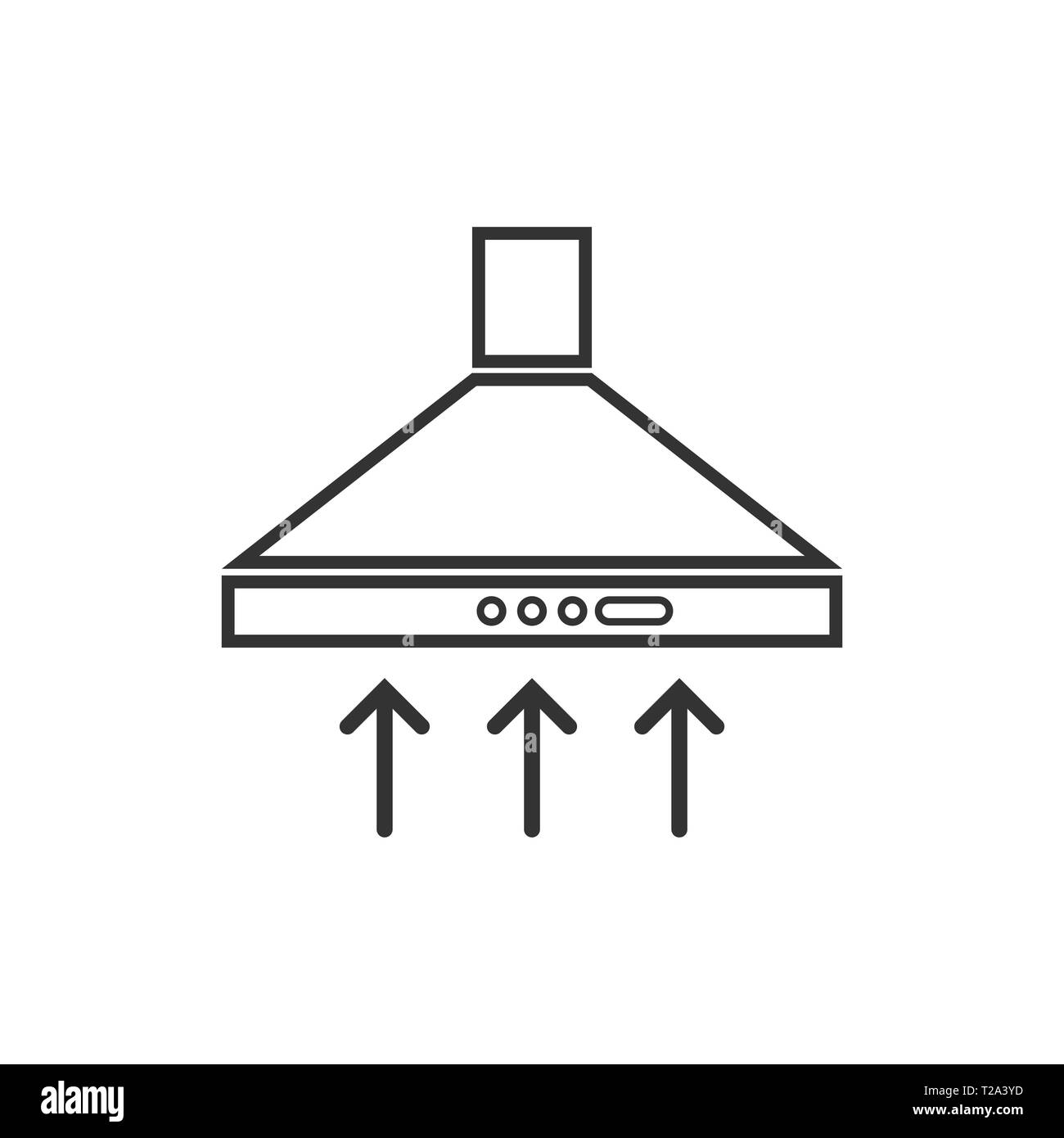 Kitchen hood vector vectors hi-res stock photography and images - Alamy
