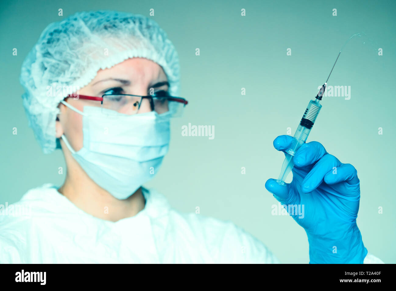 The doctor makes a shot from the bite . Protection against tetanus. On ...