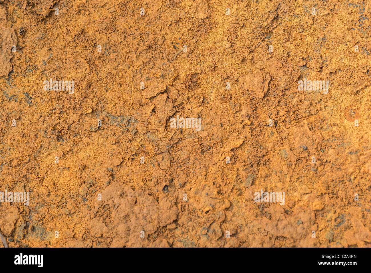 Close-up abstract rusty metal texture. Rusty deposit on the top of an ...