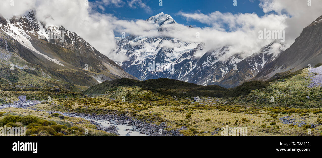 Mt cook mountain hi-res stock photography and images - Alamy