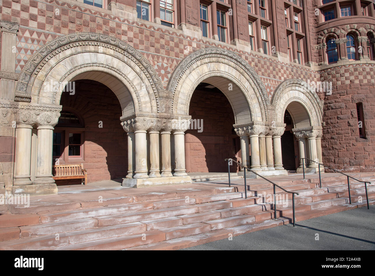 Boston, MS, USA, December 9th 2018-Harvard University was funded in ...
