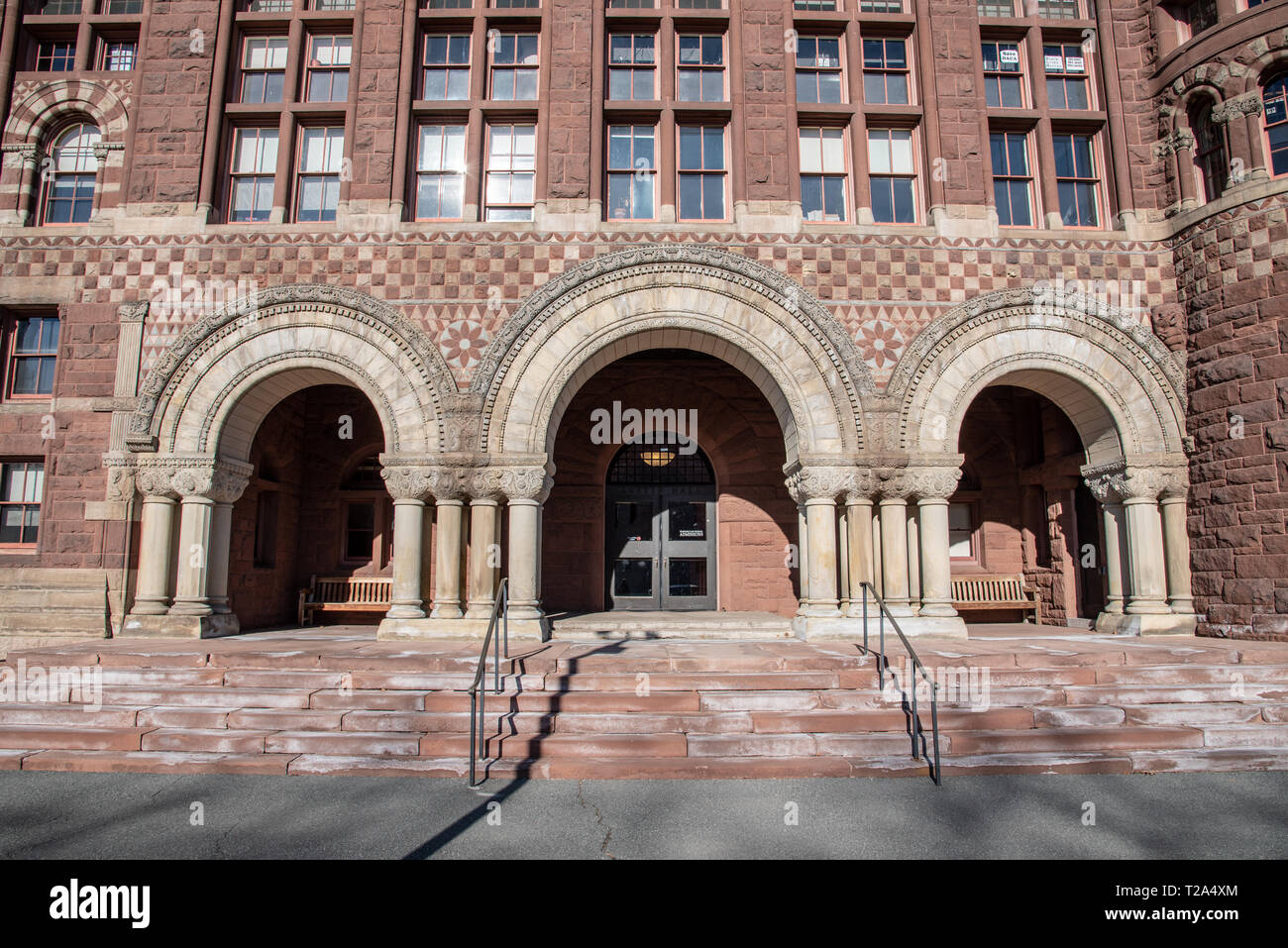 Boston, MS, USA, December 9th 2018-Harvard University was funded in ...