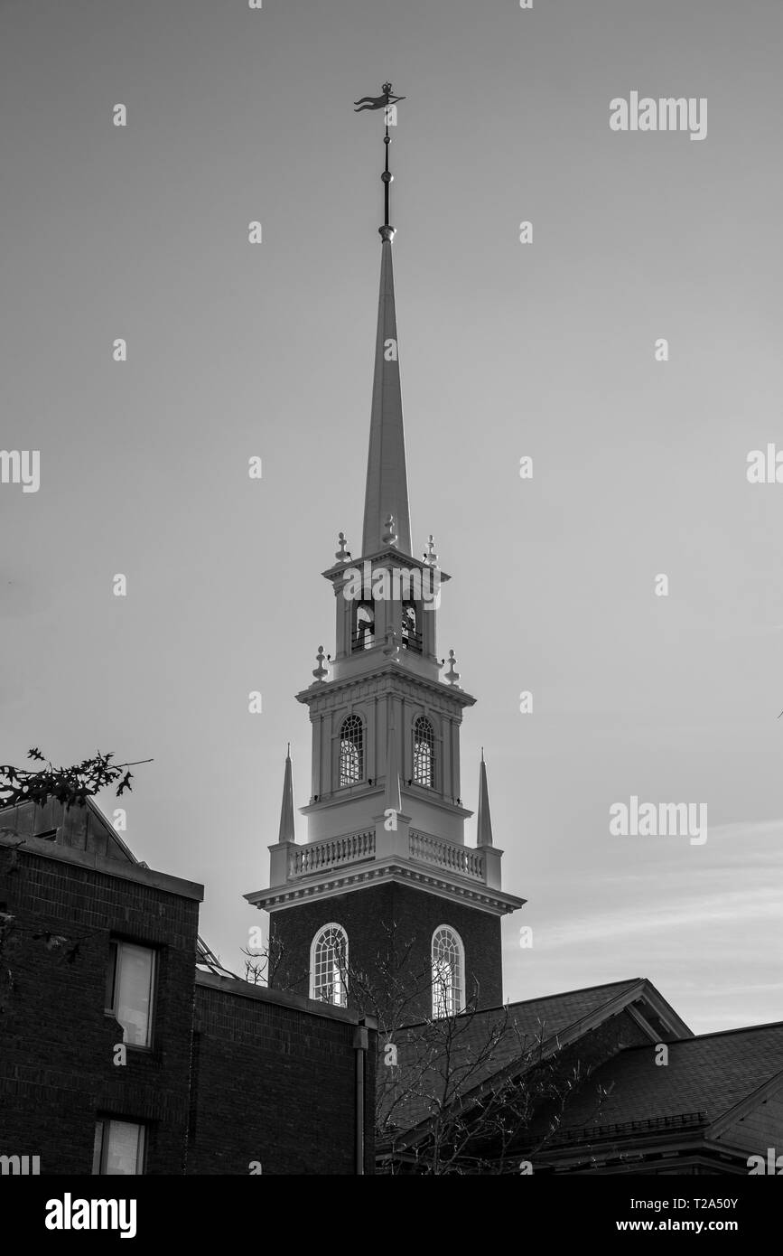 Boston, MS, USA, December 9th 2018-Harvard University was funded in ...