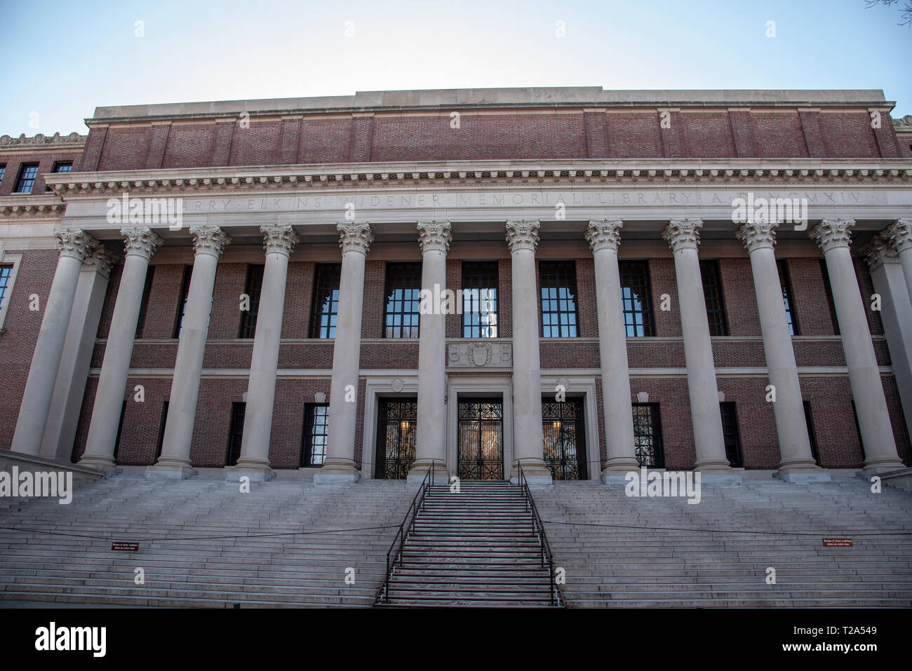 Harry elkins widener library hi-res stock photography and images - Alamy