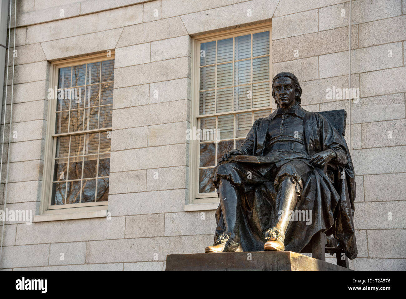 Boston, MS, USA, December 9th 2018-Harvard University was funded in ...