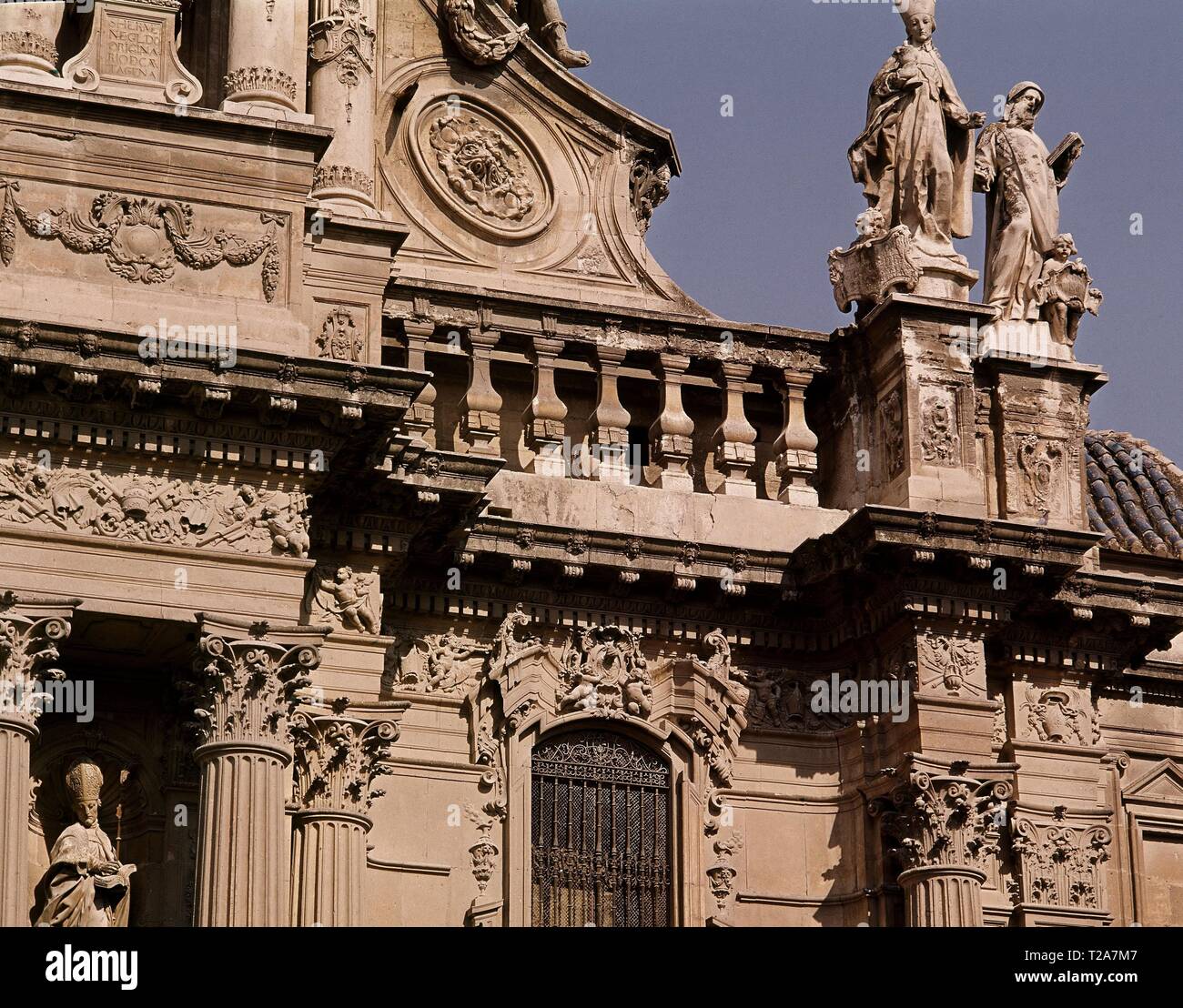 REMATES BARROCOS. Location: CATEDRAL-EXTERIOR. SPAIN Stock Photo - Alamy