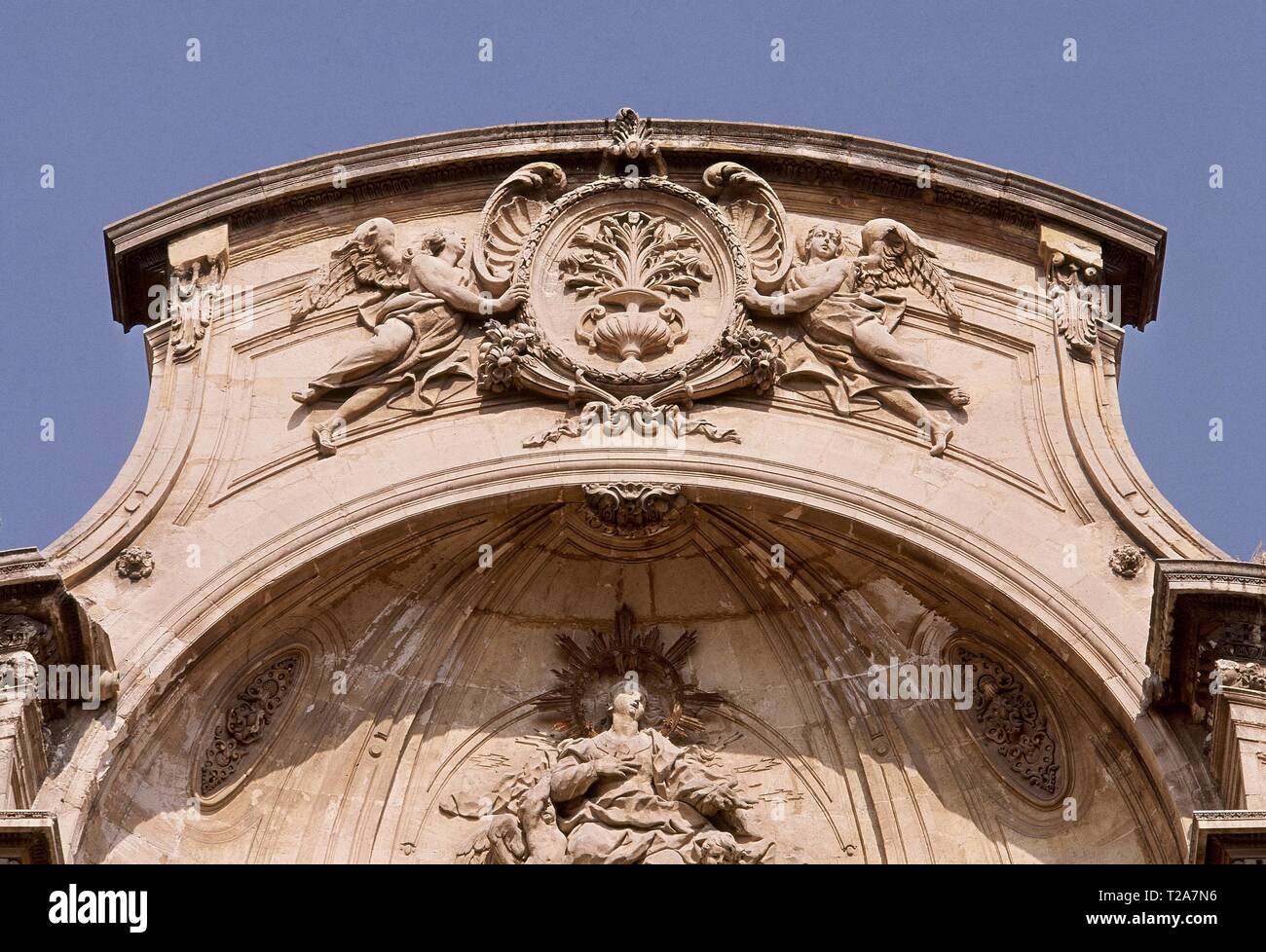 REMATES BARROCOS. Location: CATEDRAL-EXTERIOR. SPAIN Stock Photo - Alamy