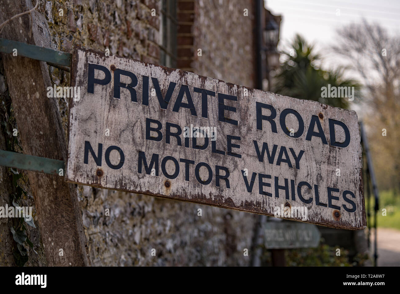 private road sign Stock Photo - Alamy