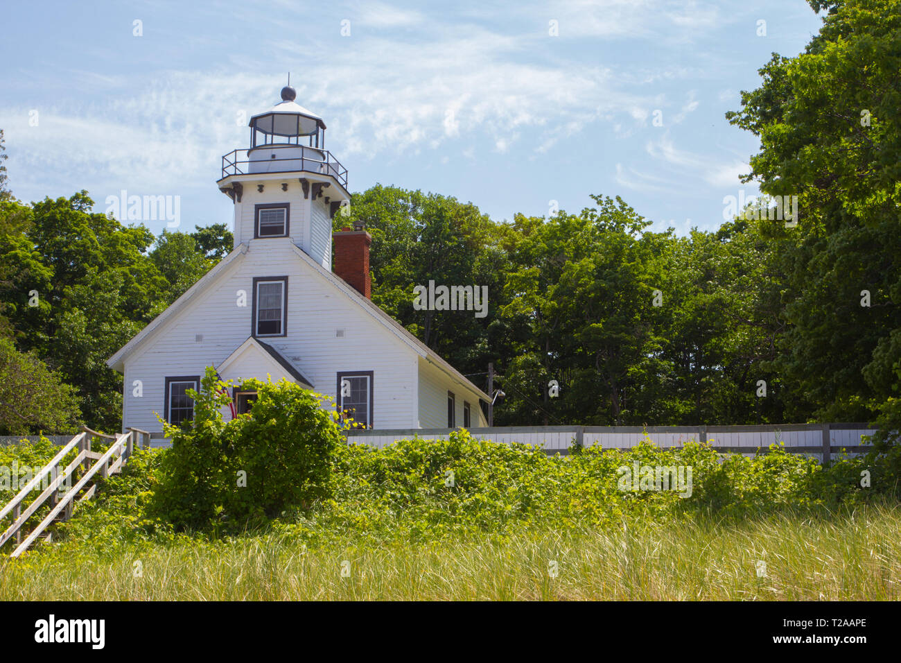 Mission point lighthouse michigan hi-res stock photography and images ...
