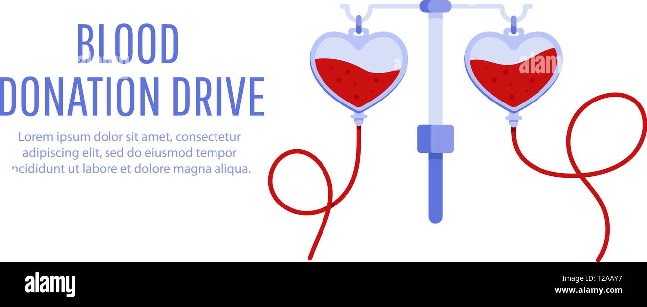 Medical and healthcare concept. Donate blood bag. Blood donation drive ...