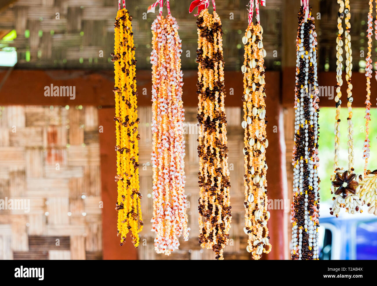 Shell jewelry in french polynesia hi-res stock photography and images ...