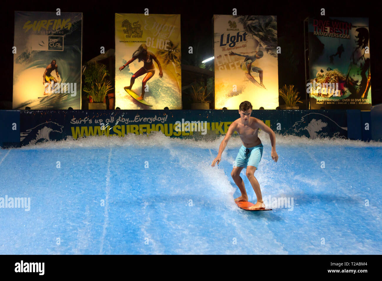 Artificial waves hi-res stock photography and images - Alamy