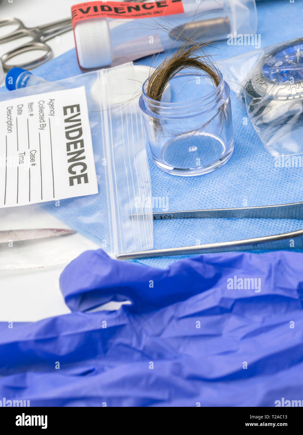 Forensic identification laboratory hi-res stock photography and images ...