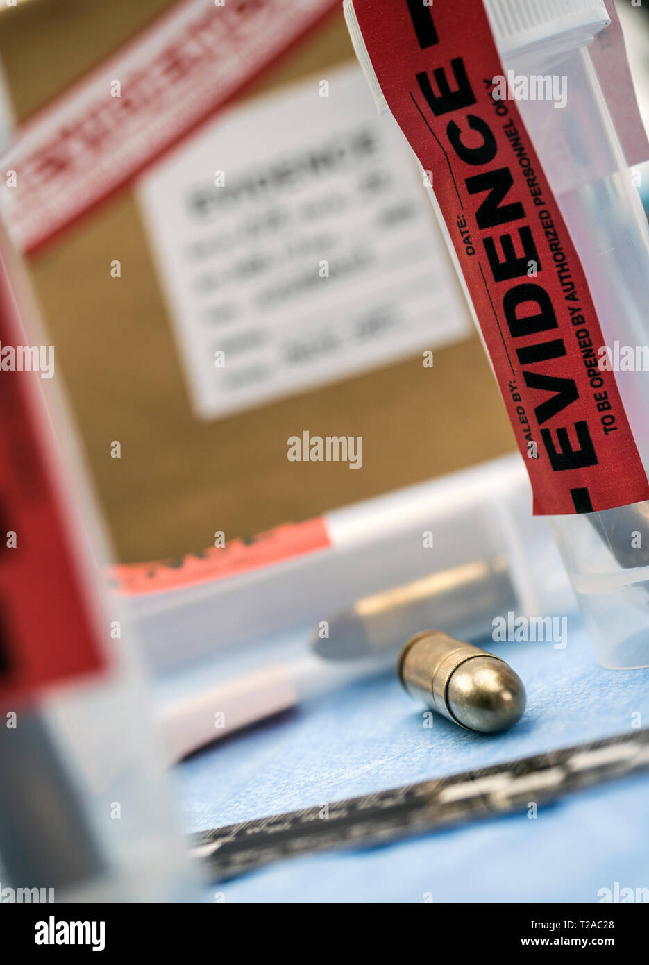 Criminalistic Laboratory, Bullet shell analysis, rule of ballistic ...