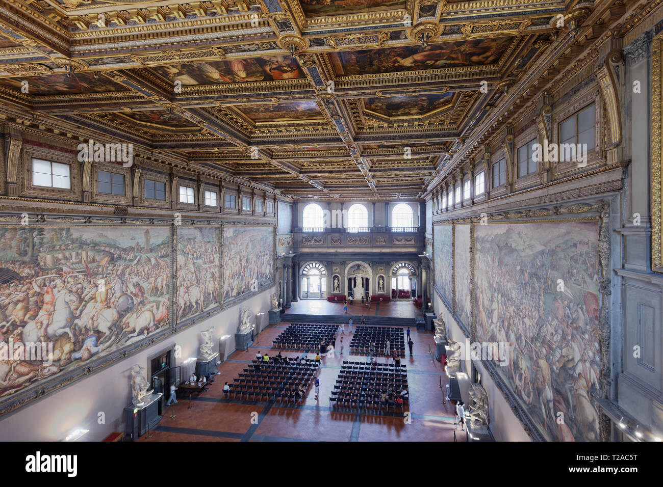 Salone cinquecento palazzo vecchio hi-res stock photography and images ...