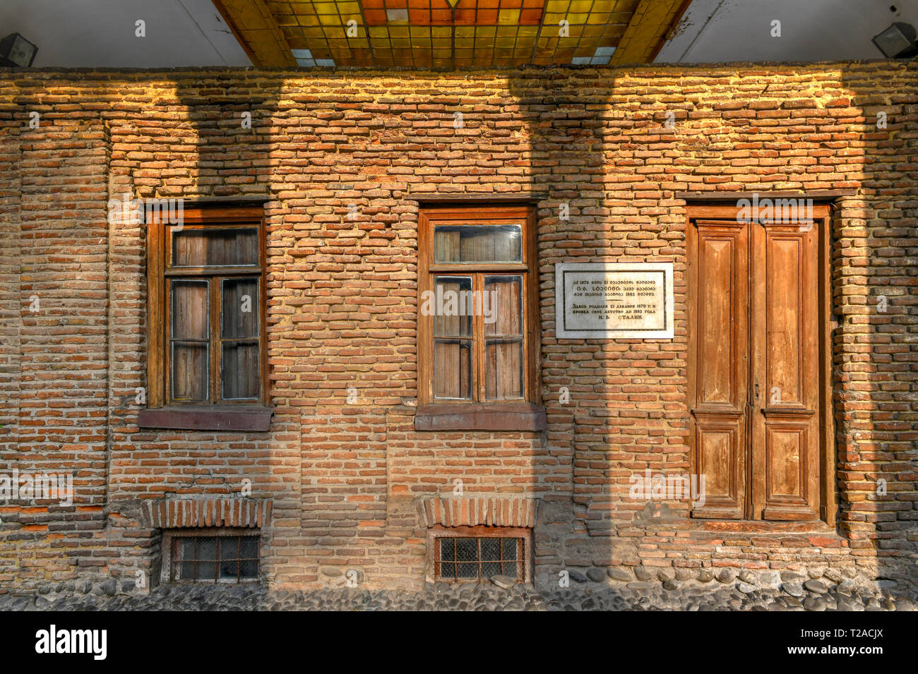 Stalin's House and Building of Joseph Stalin Museum In Gori - Stalin's ...