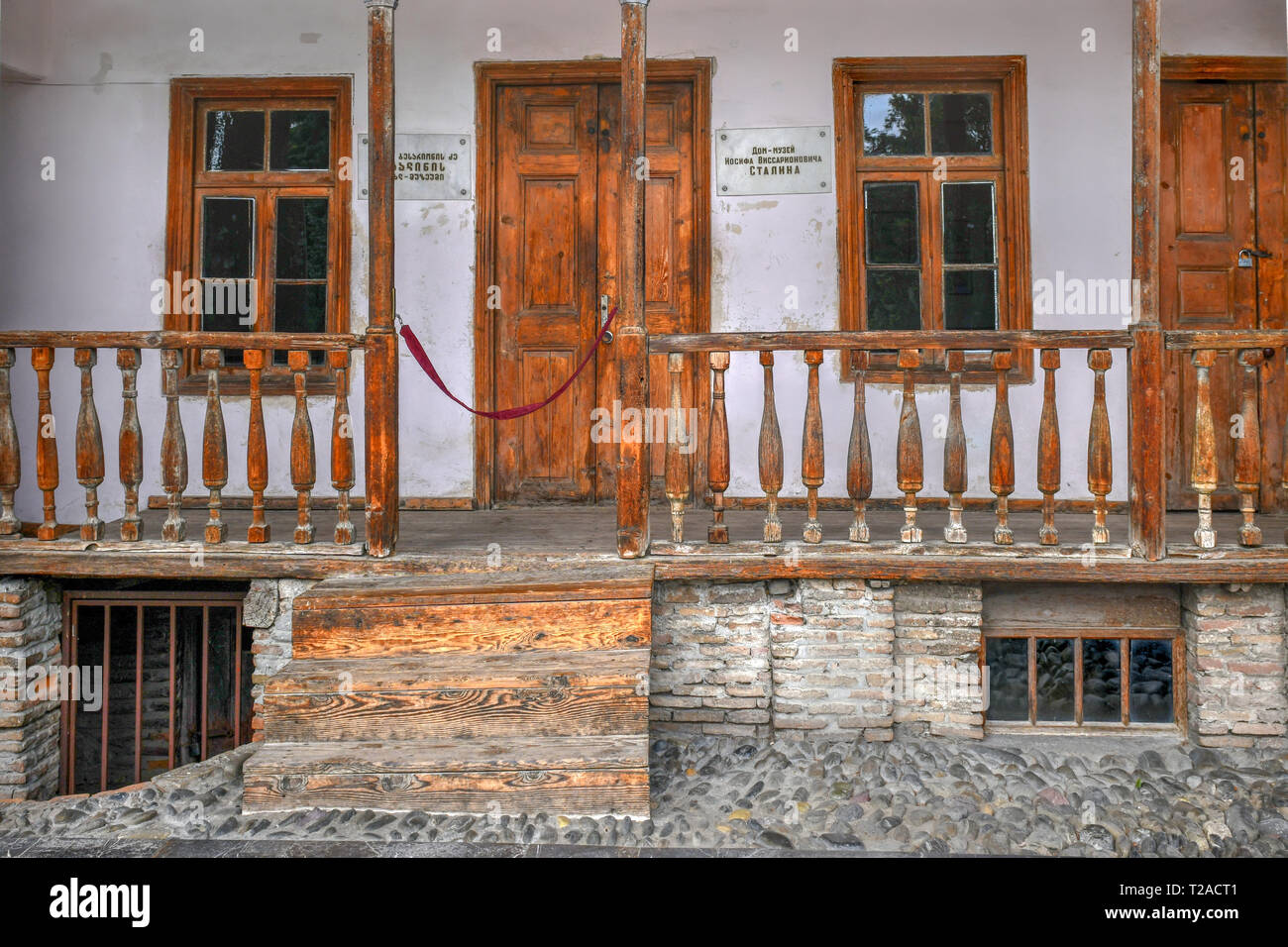 Stalin's House and Building of Joseph Stalin Museum In Gori - Stalin's ...
