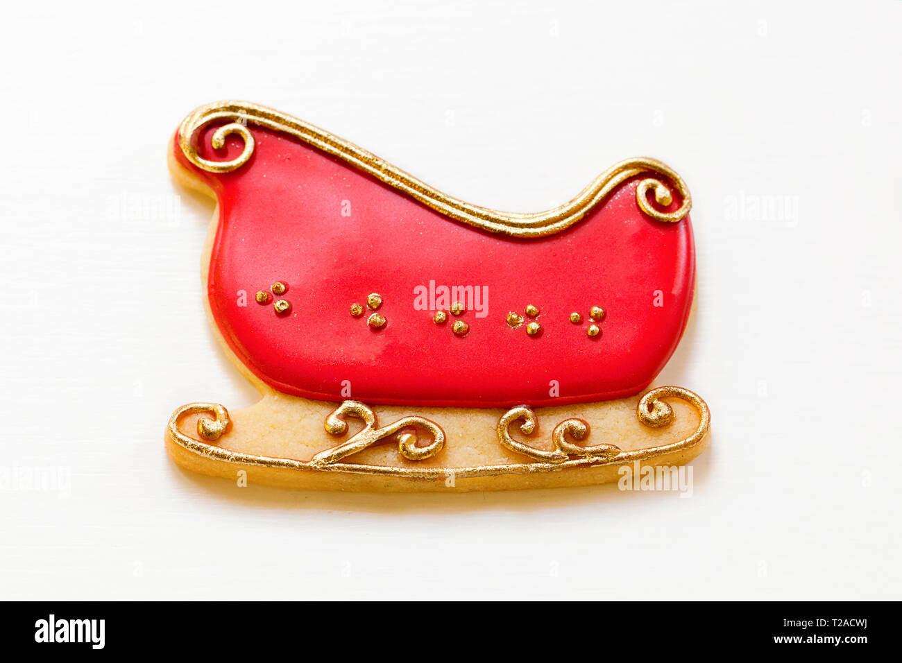 Handmade Christmas cookies and festive biscuits Stock Photo - Alamy