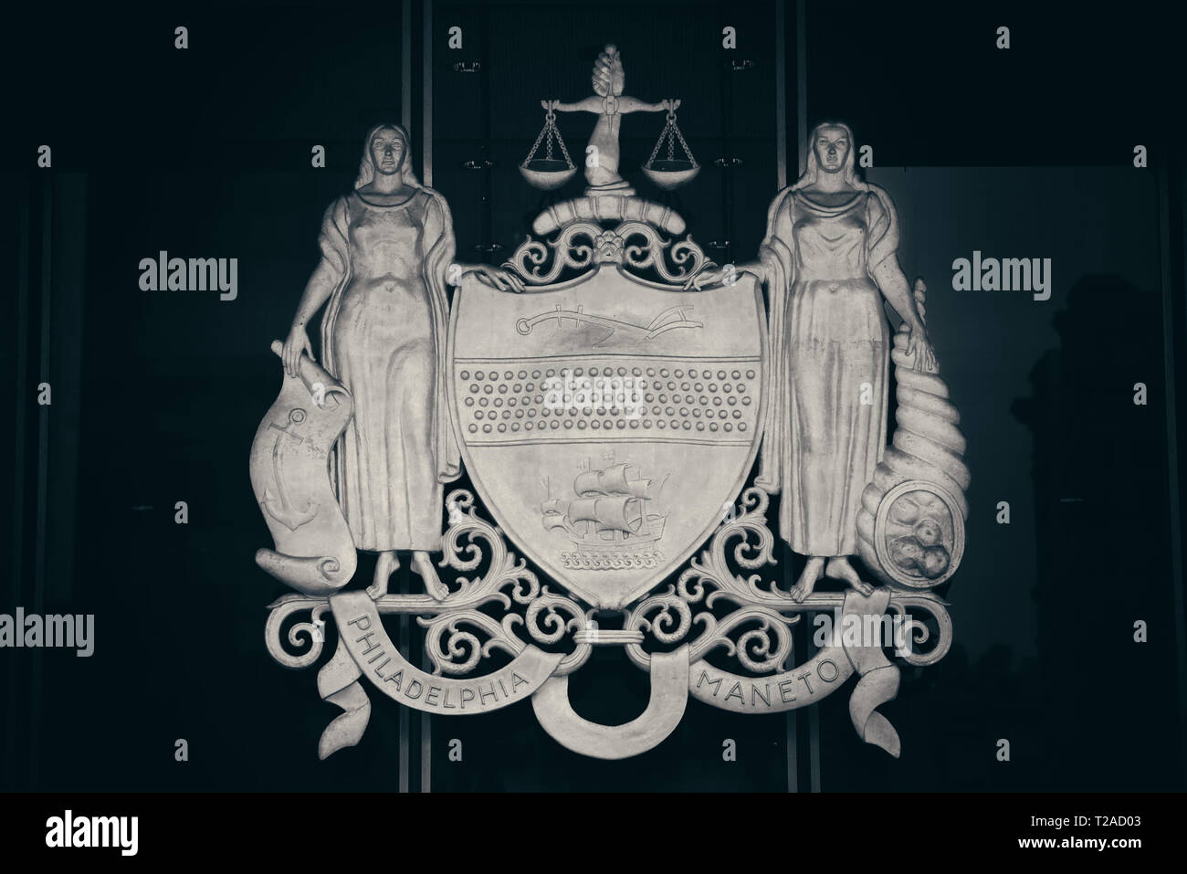 Seal of the city of philadelphia hi-res stock photography and images ...