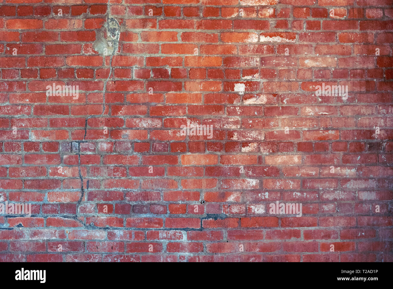 Old reddish interior brick wall background from 1875 Stock Photo - Alamy